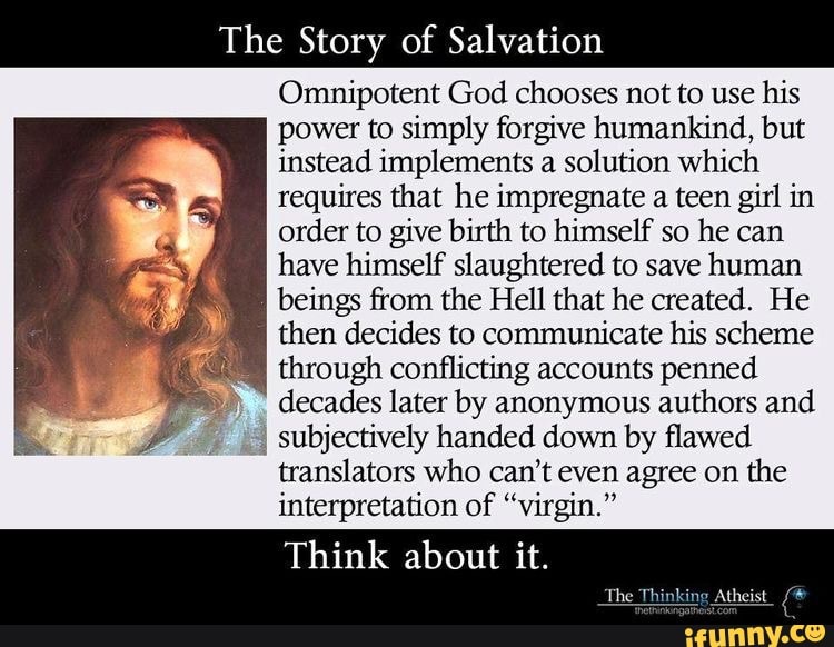 He Story of Salvation Omnipotent God chooses not to use his power to ...