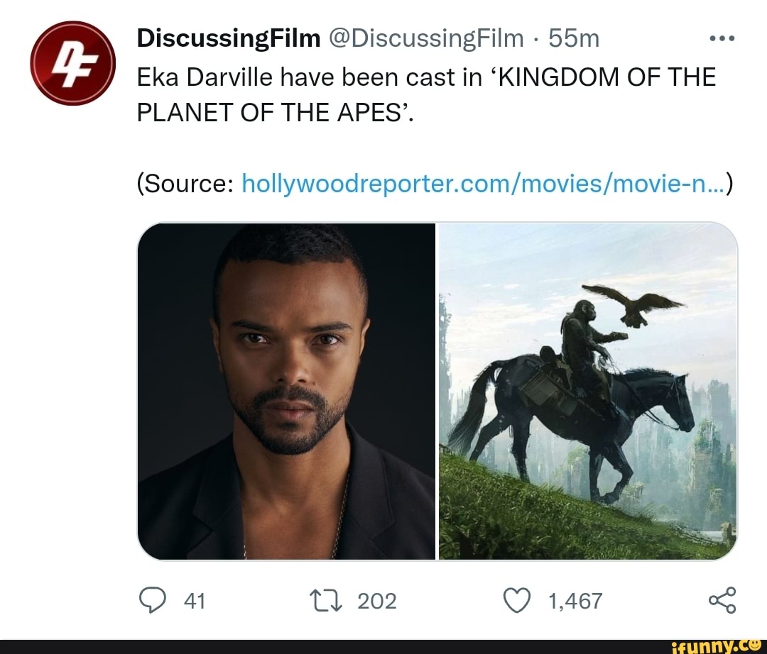 Eka Darville have been cast in 'KINGDOM OF THE 1,467 DiscussingFilm ...
