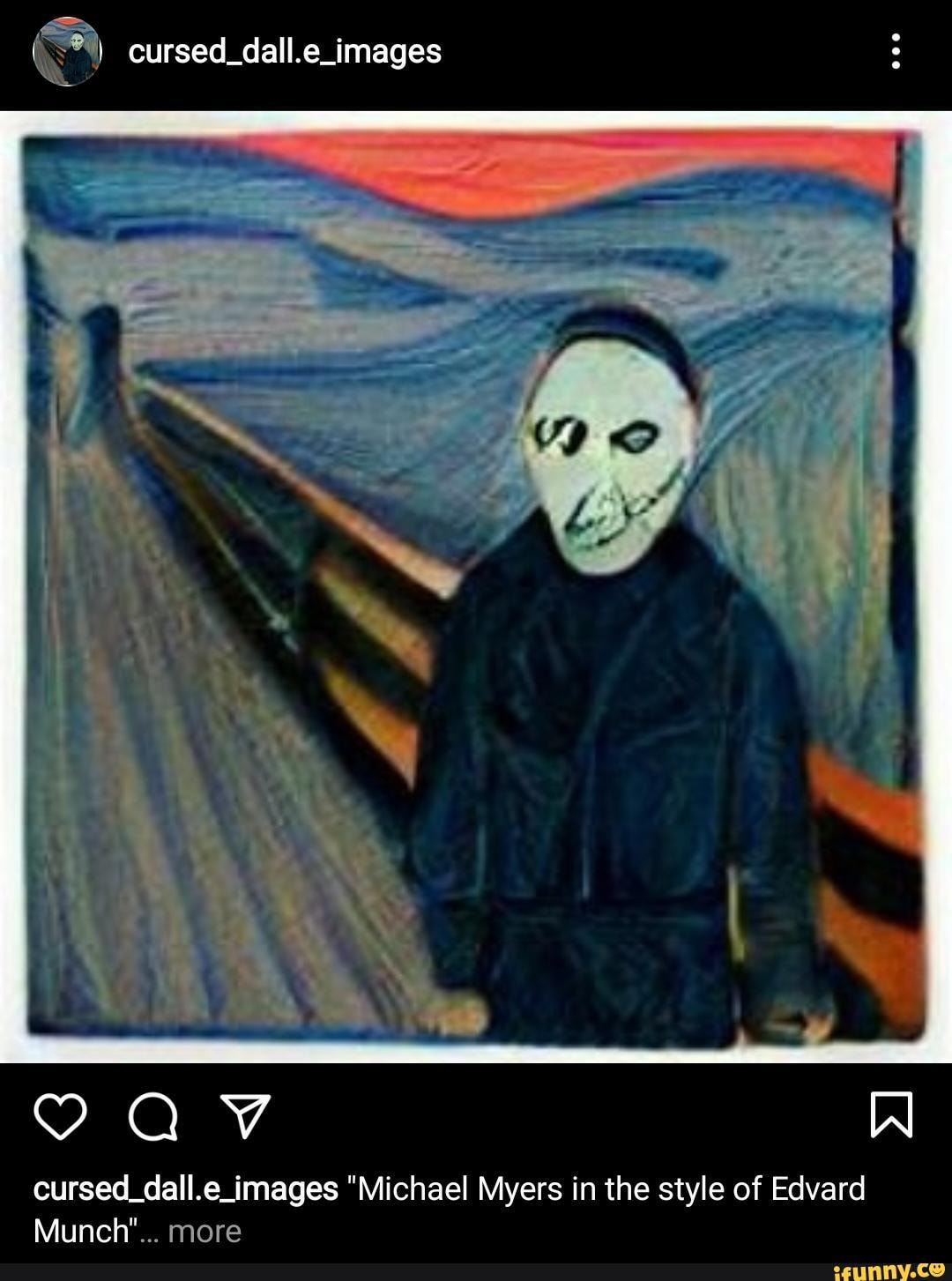 Cursed_dall.e_images VY AV cursed_dall.e_images "Michael Myers in the ...