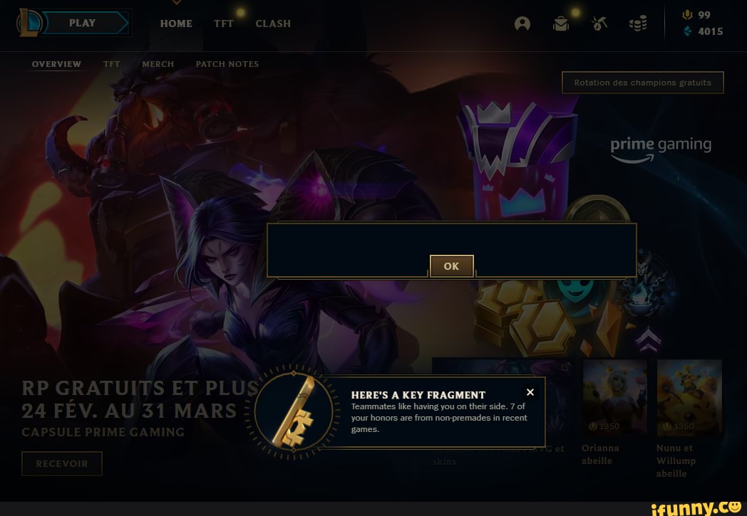 HOME CLASH OVERVIEW TFT. MERCH _~-PATCH NOTES 4015 Rotation des ...