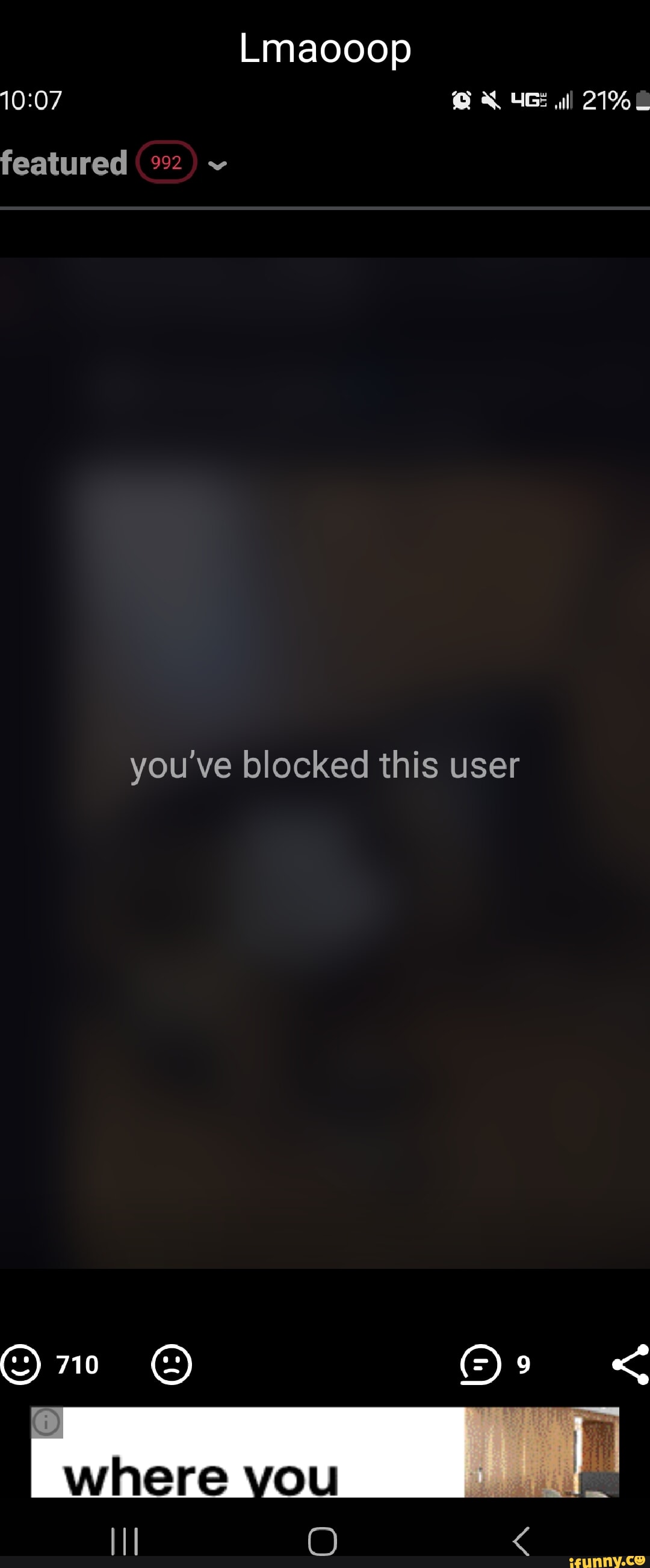 Blocked memes. Best Collection of funny Blocked pictures on iFunny