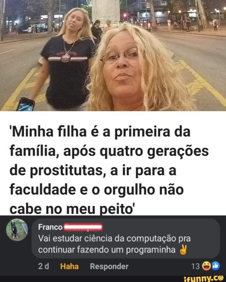 Minha Filha é A Primeira Da Família Após Quatro Gerações De Prostitutas A Ir Para A Faculdade