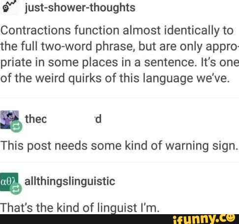 Contractions memes. Best Collection of funny Contractions pictures on ...