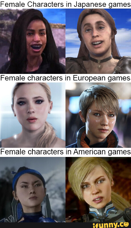 Female Cnharaciers In Games Female Characters In Japanese Games Female Characters In Japanese 