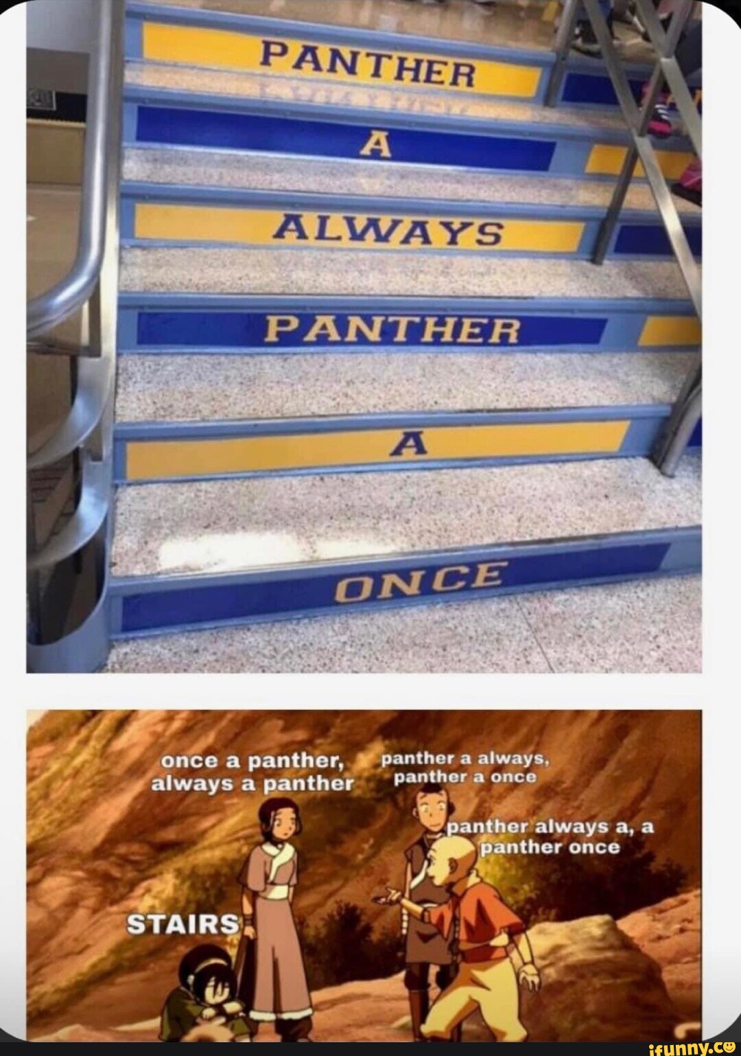 PANT I PANTHER ON once a panther, panther a always, always a panther ...