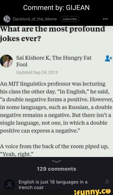 Profound memes. Best Collection of funny Profound pictures on iFunny