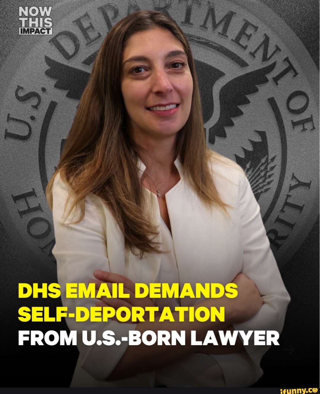 MAIL DEMANDS SELF-DEPORTATION FROM U.S.-BORN LAWYER - iFunny