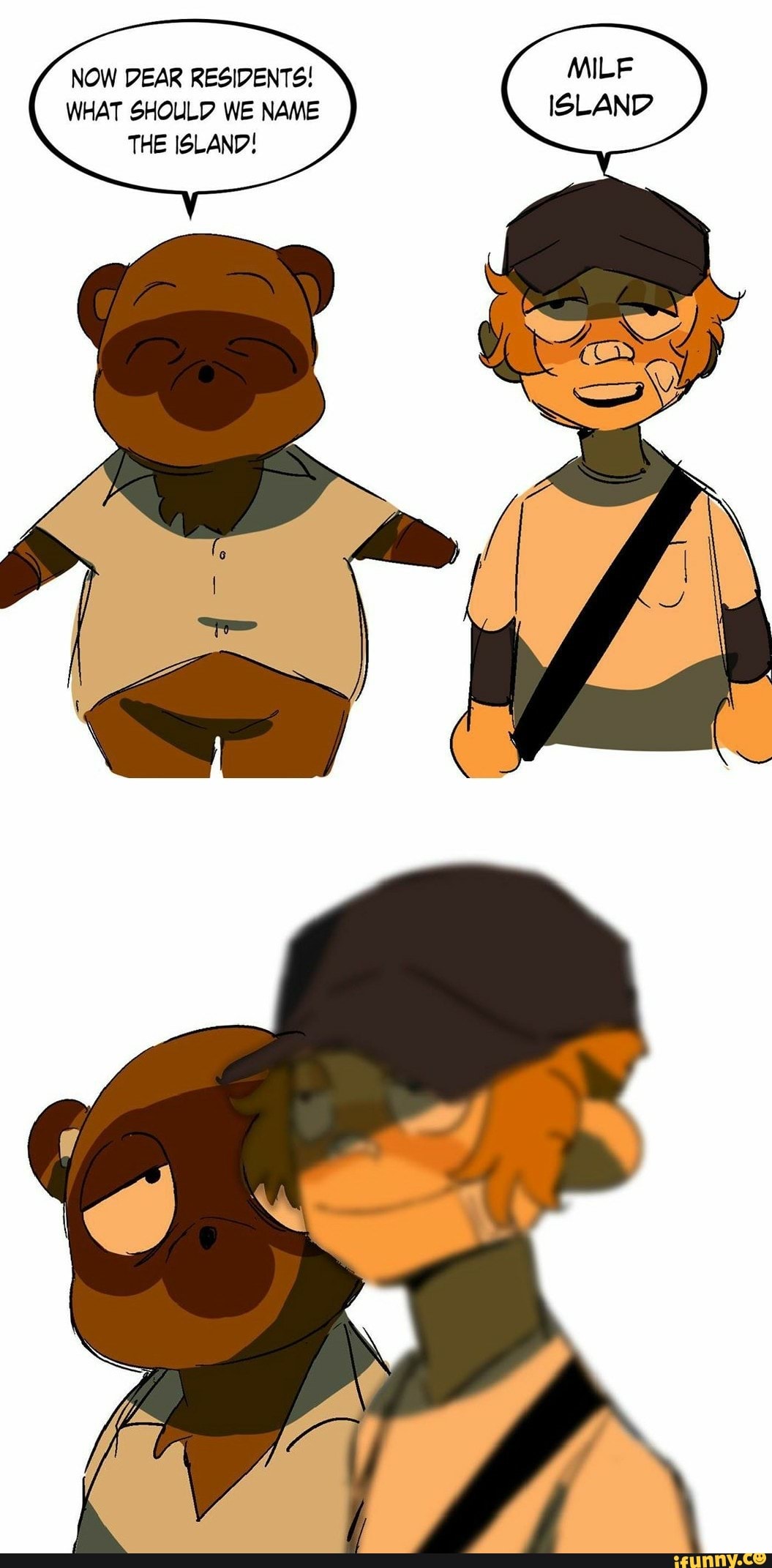 NOW DEAR RESIDENTS! WHAT SHOULD WE NAME THE ISLAND! - iFunny