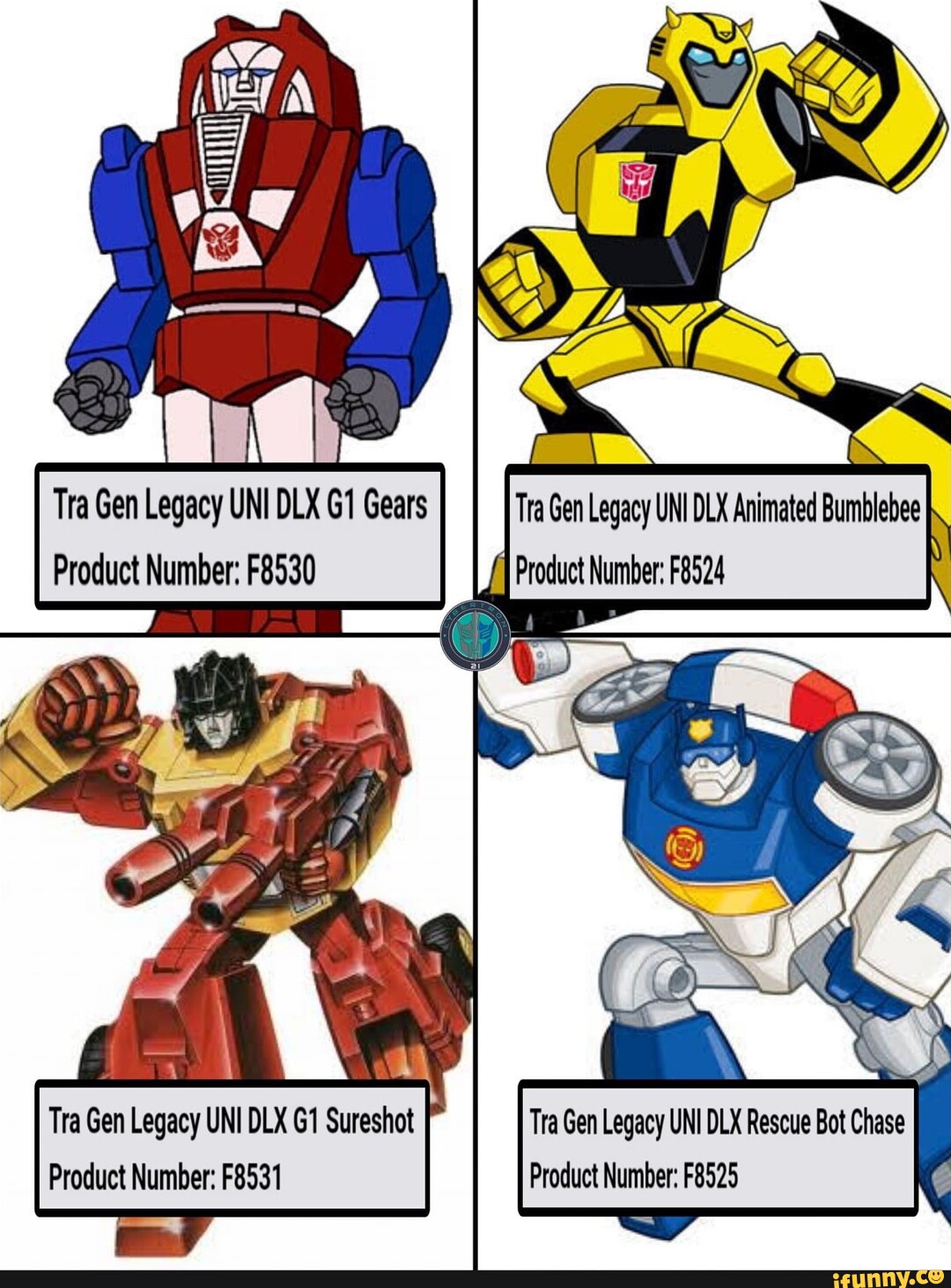 CAL ra Gen Legacy UNI DLX Gears Tra Gen Legacy UNI DLX Animated ...