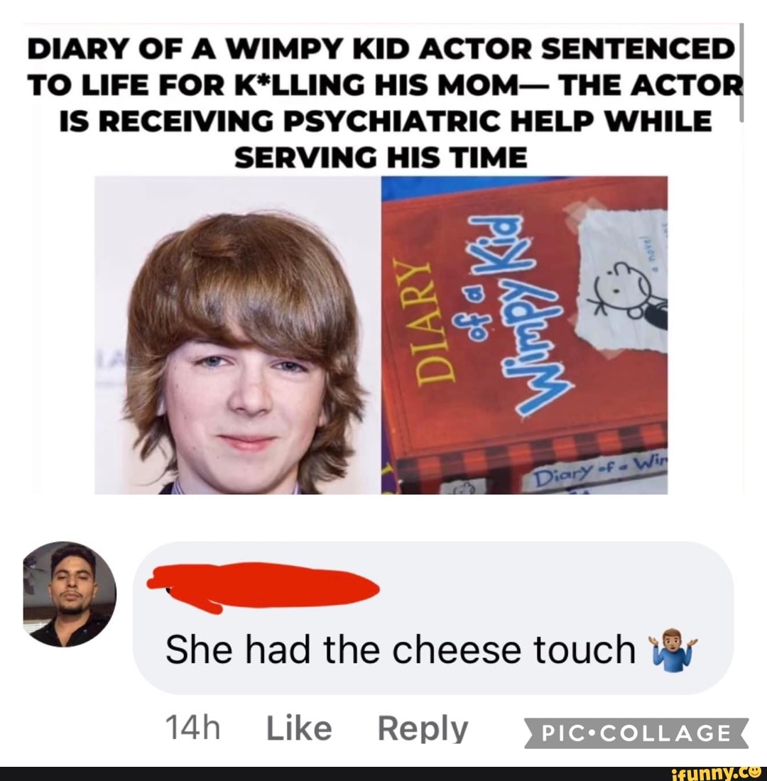 TO LIFE FOR K*LLING HIS MOM- THE ACTOR DIARY OF A WIMPY KID ACTOR ...