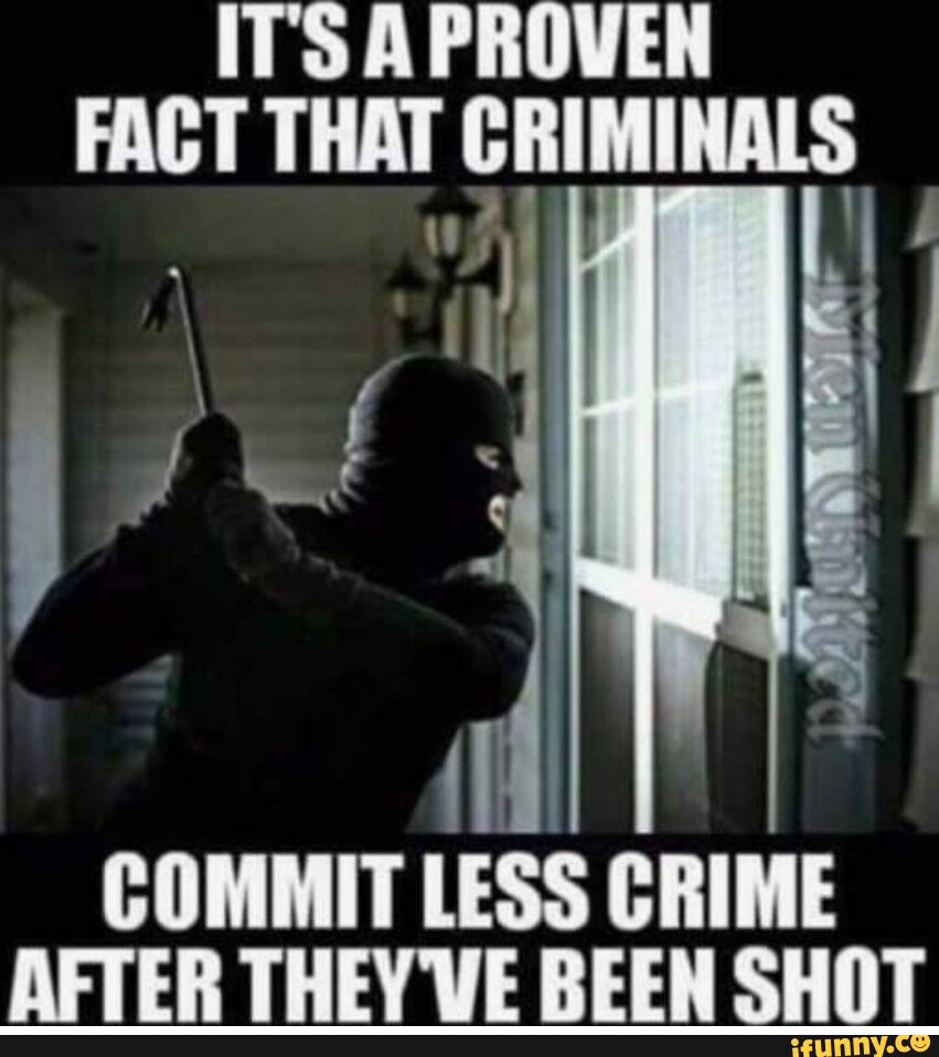 ITS PROVEN FACT THAT CRIMINALS af I COMMIT LESS CRIME AFTER THEY VE ...