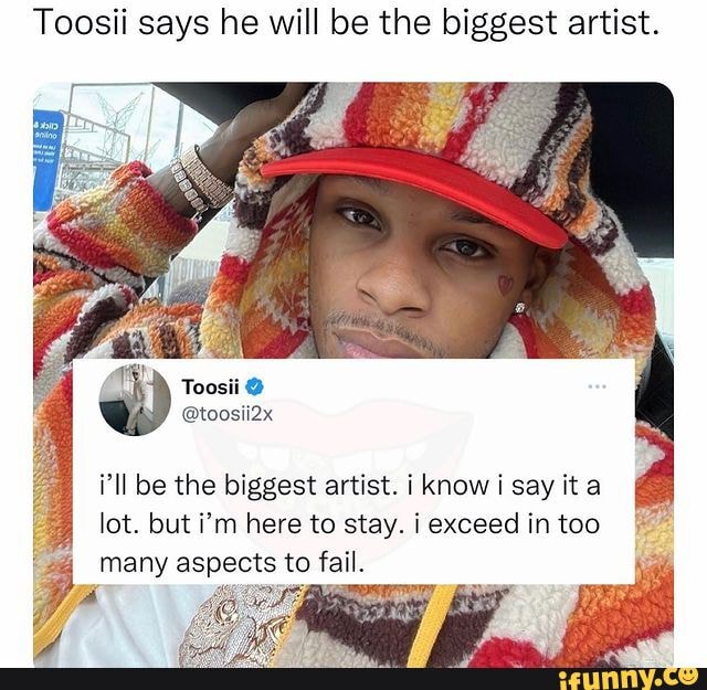 Toosii memes. Best Collection of funny Toosii pictures on iFunny