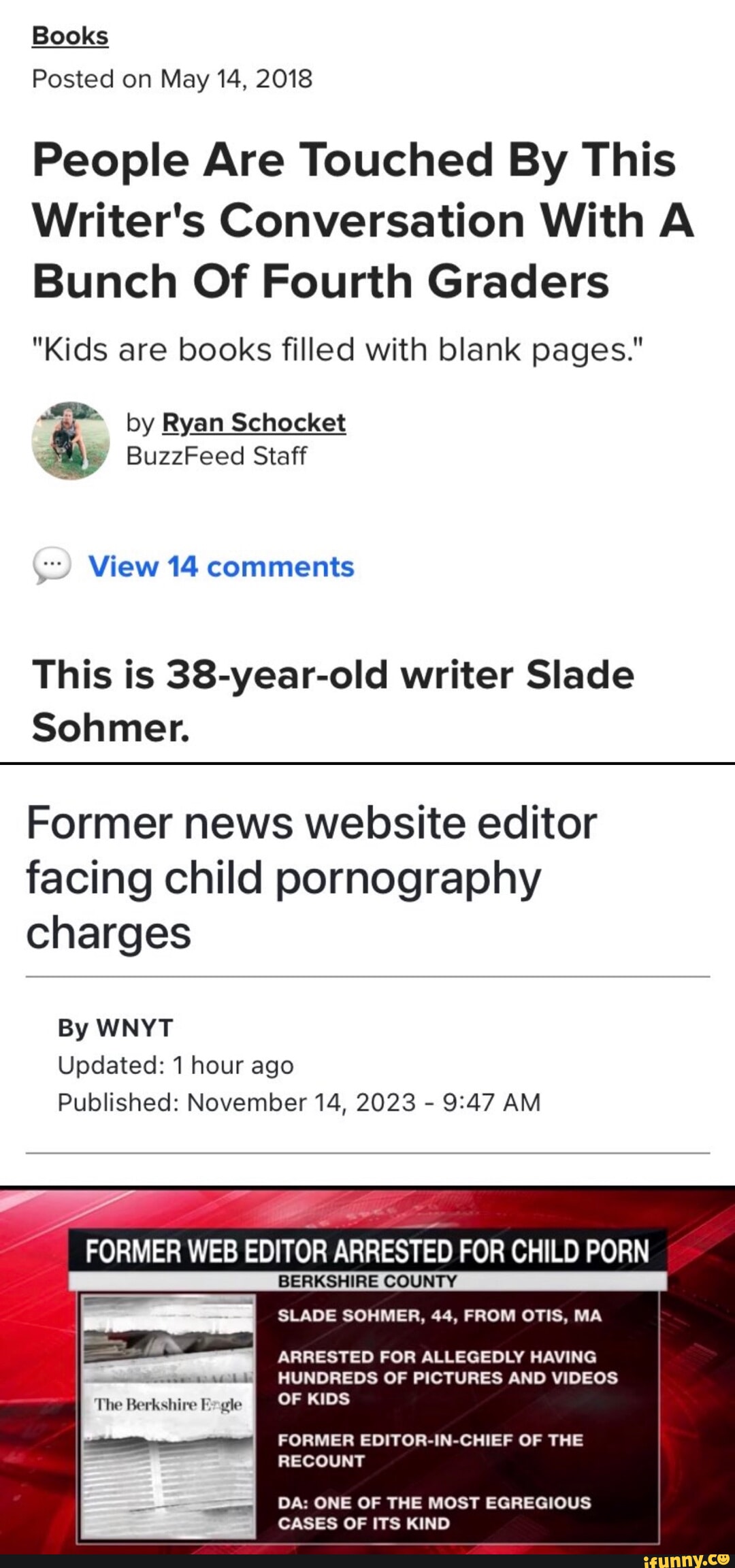 Books Posted on May 14, 2018 People Are Touched By This Writer's ...