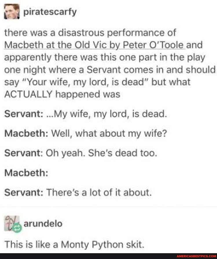 Macbeth memes. Best Collection of funny Macbeth pictures on America’s ...