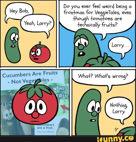 Do you ever feel weird being a frontman for VeggieTales, even though ...
