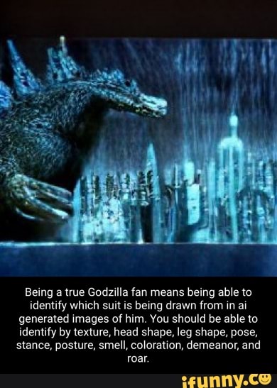 Being a true Godzilla fan means being able to identify which suit is ...