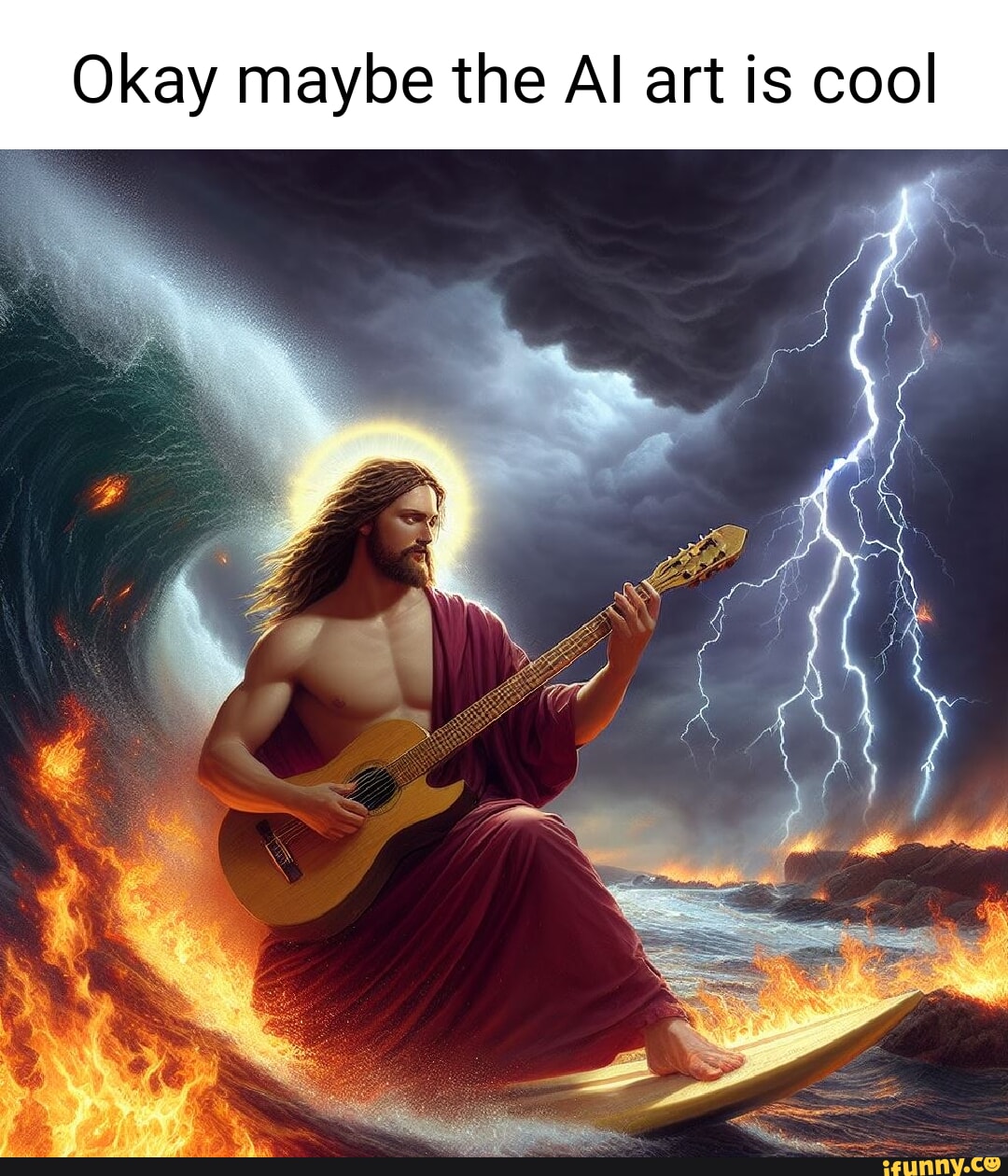 Okay maybe the Al art is cool - iFunny