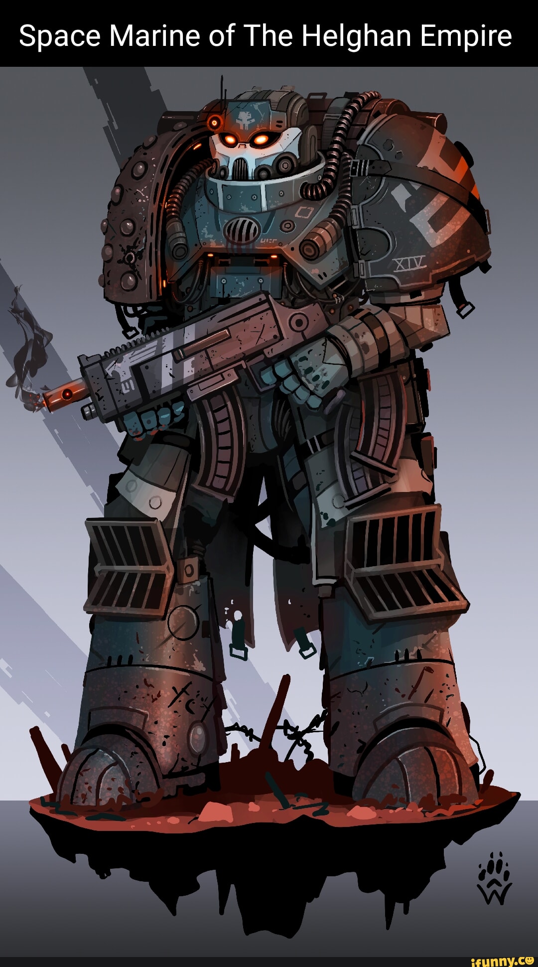 Space Marine of The Helghan Empire - iFunny