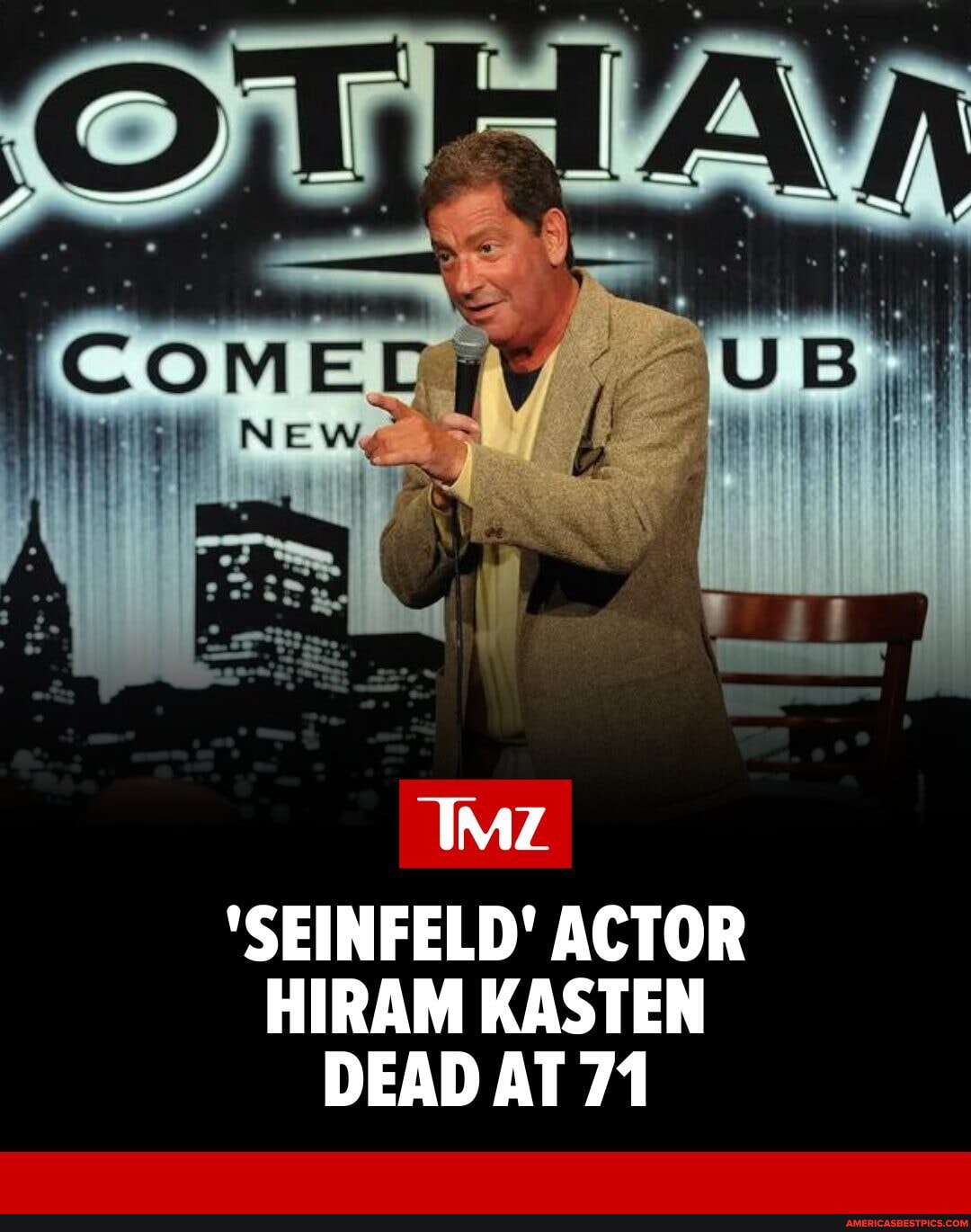 Hiram Kasten -- a force on the New York City comedy scene in the 1970s ...