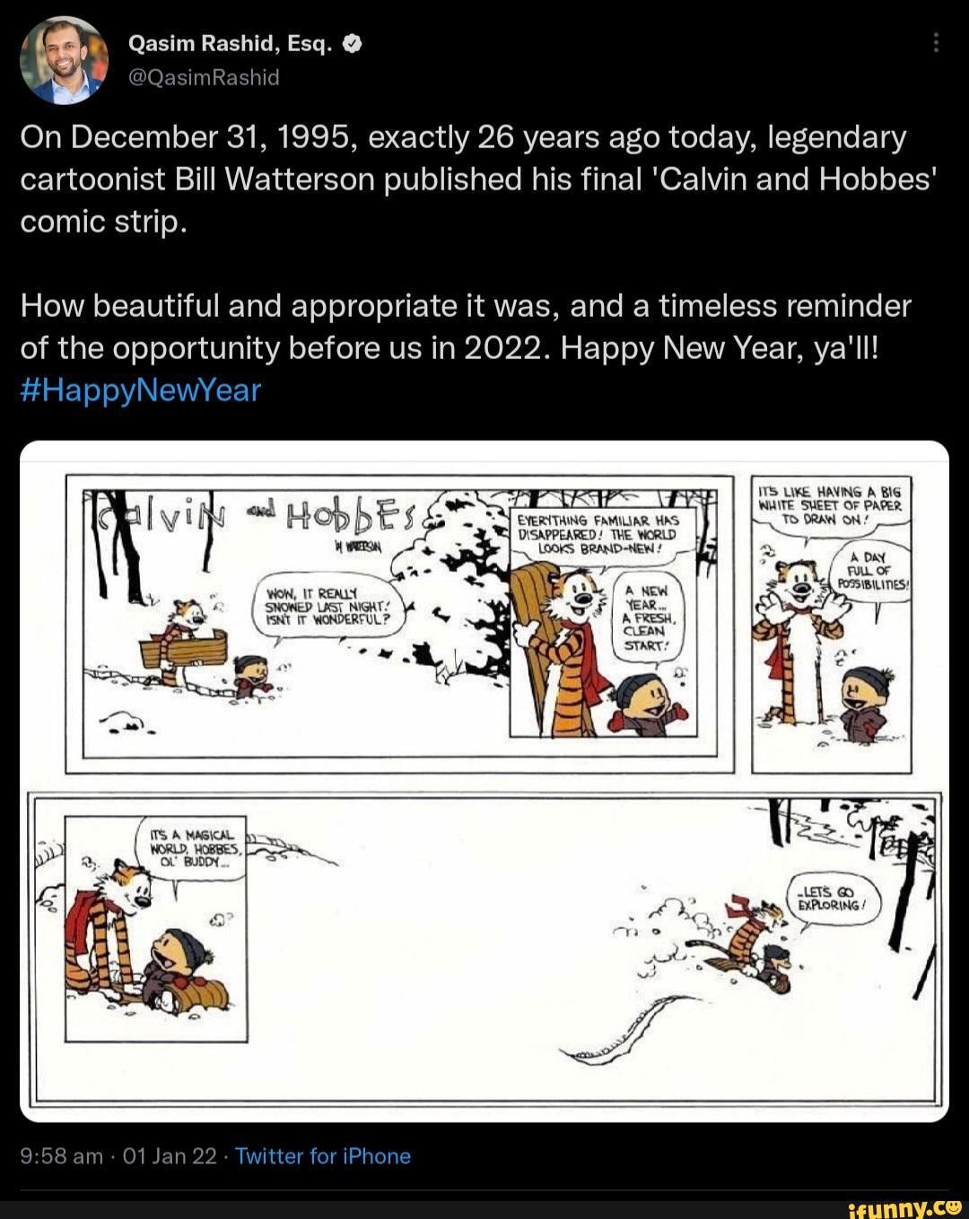 Shid On December 31, 1995, exactly 26 years ago today, legendary ...