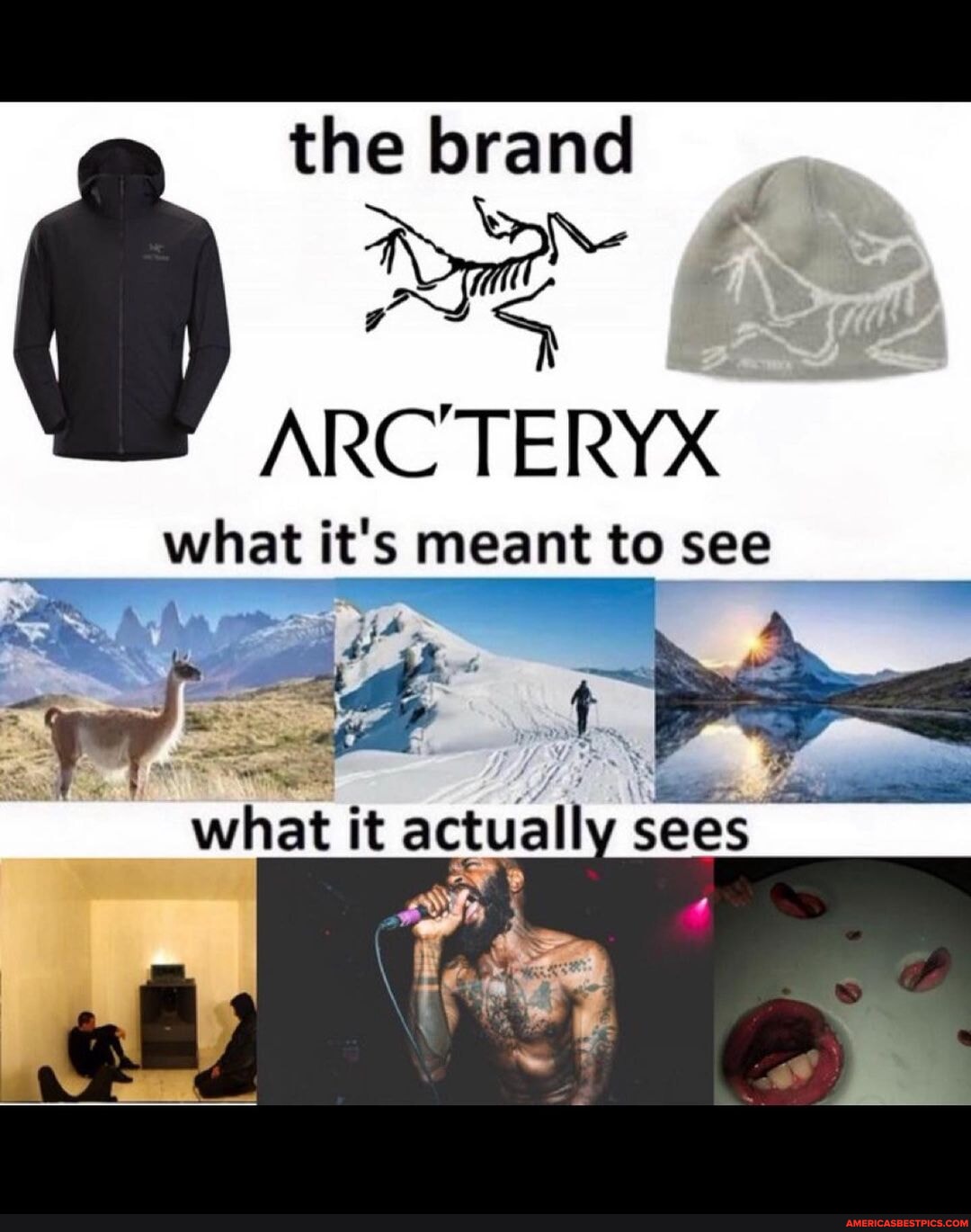 Welcome to 2024 - the brand ARC TERYX what it's meant to see what it ...