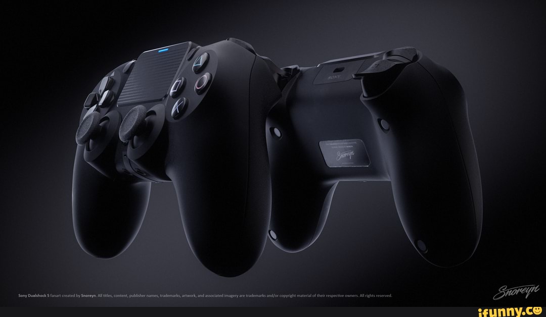PS5 Prototype controller i made from the leaked Patent #ps5 #dualshock5 ...