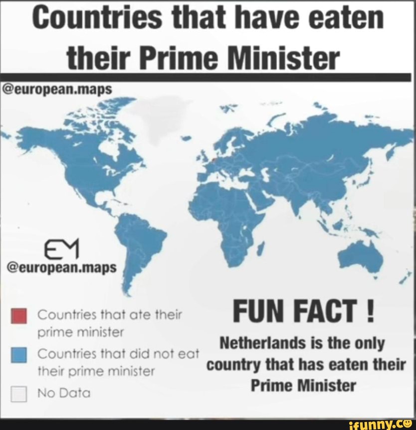 Countries that have eaten their Prime Minister european.maps @european ...