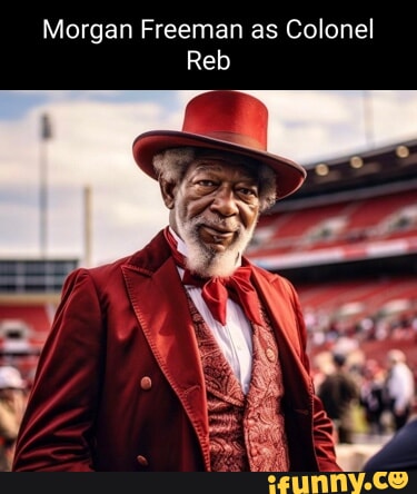 Morgan Freeman as Colonel Reb - iFunny