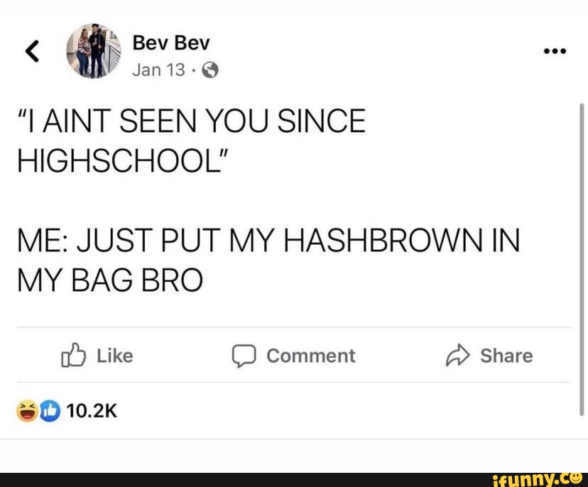 Hashbrown memes. Best Collection of funny Hashbrown pictures on iFunny
