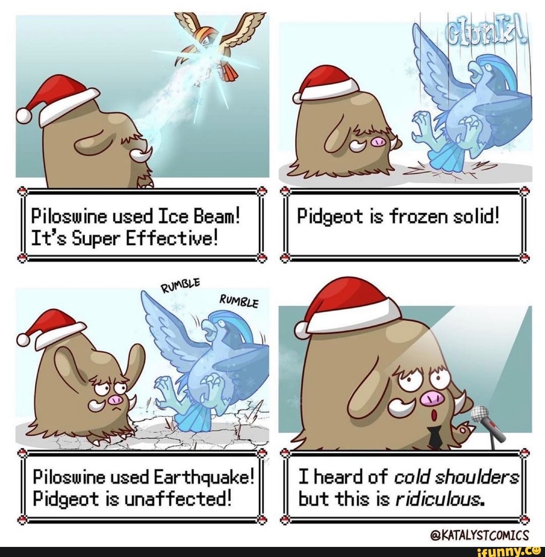 Piloswine memes. Best Collection of funny Piloswine pictures on iFunny