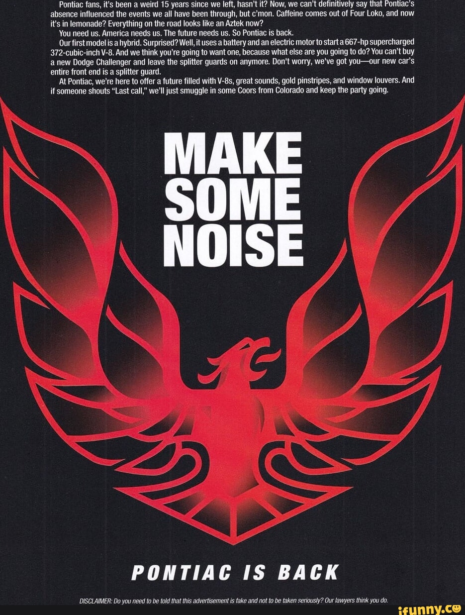 Pontiac memes. Best Collection of funny Pontiac pictures on iFunny