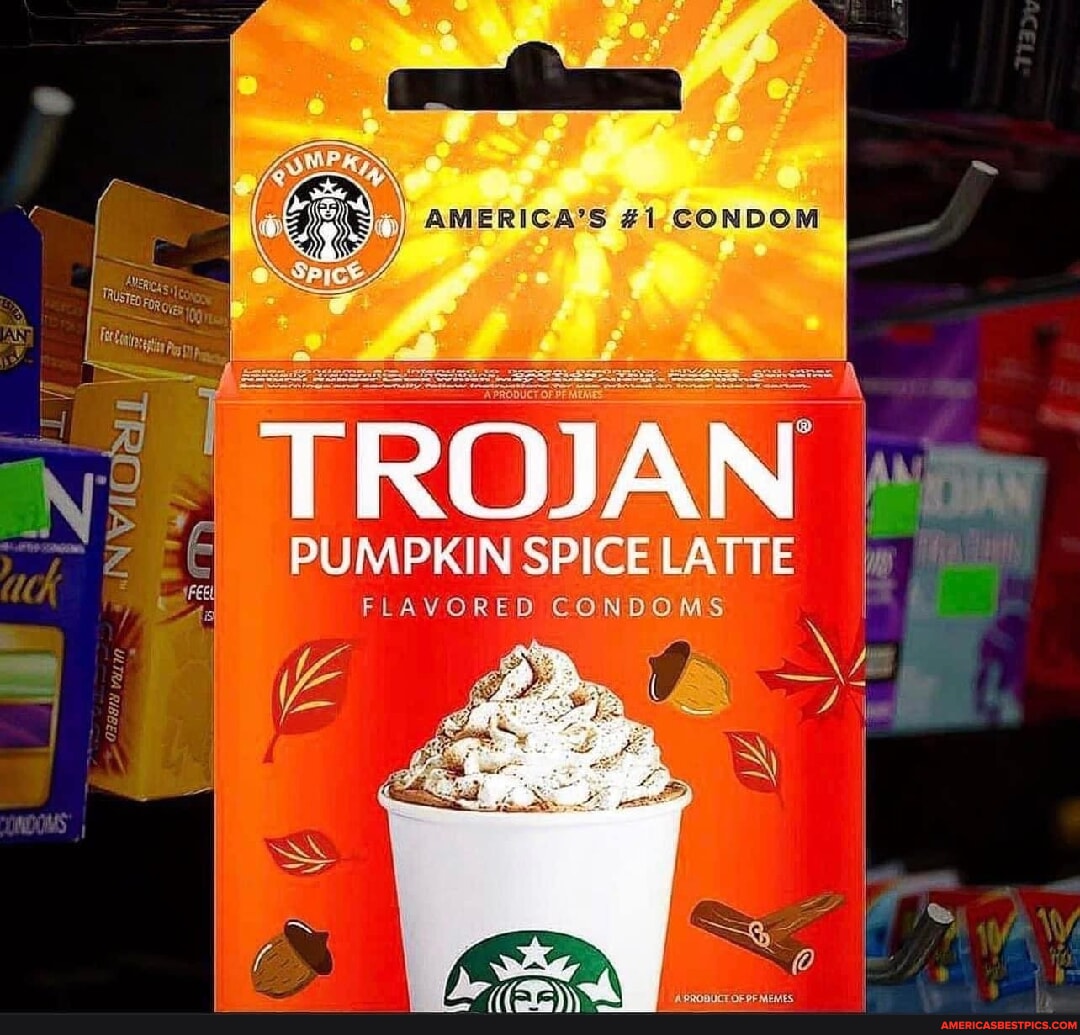 = Te) Ae rs PUMPKIN SPICE LATTE I FLAVORED CONDOMS - America’s best ...