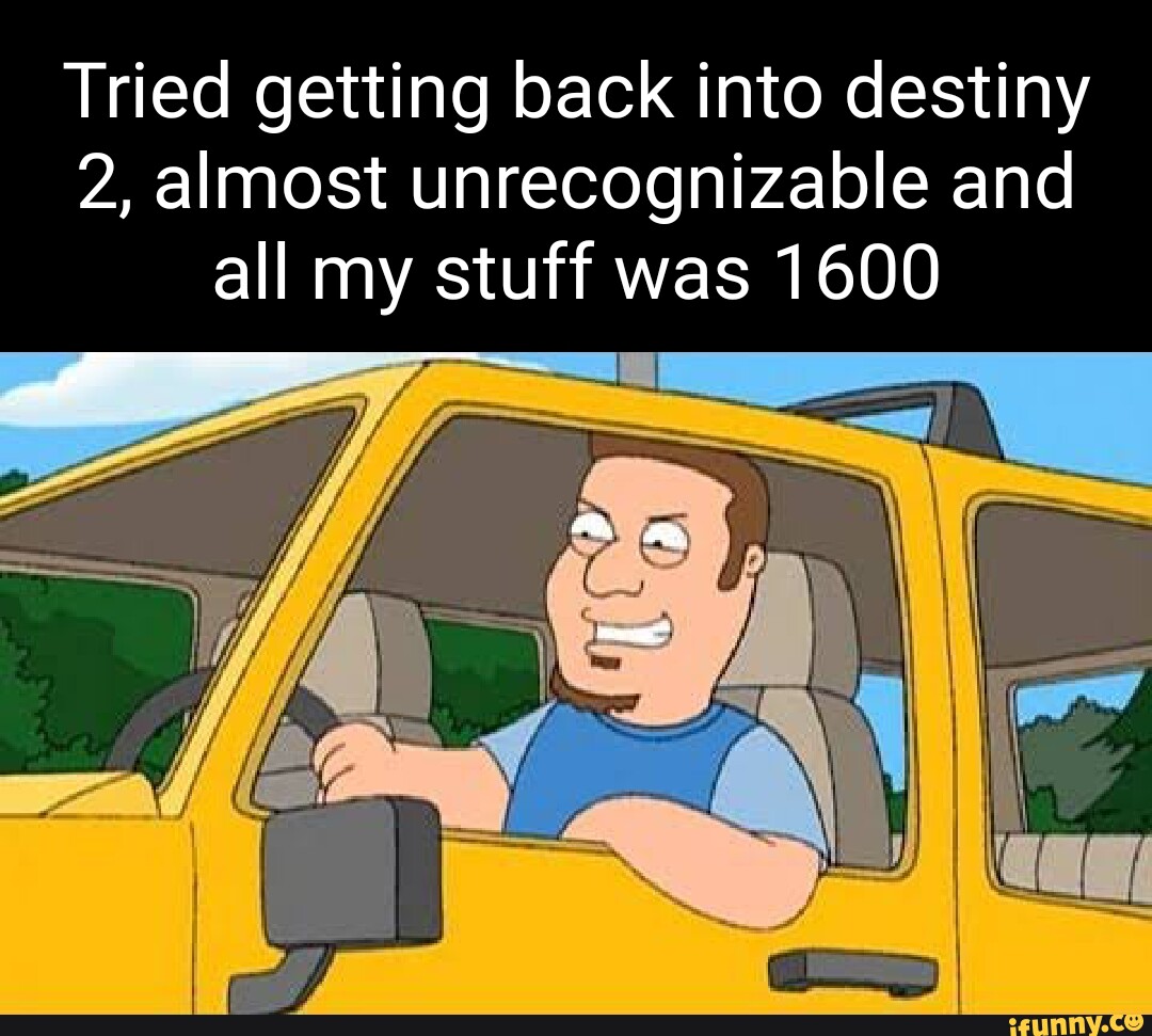 Tried getting back into destiny 2, almost unrecognizable and all my ...