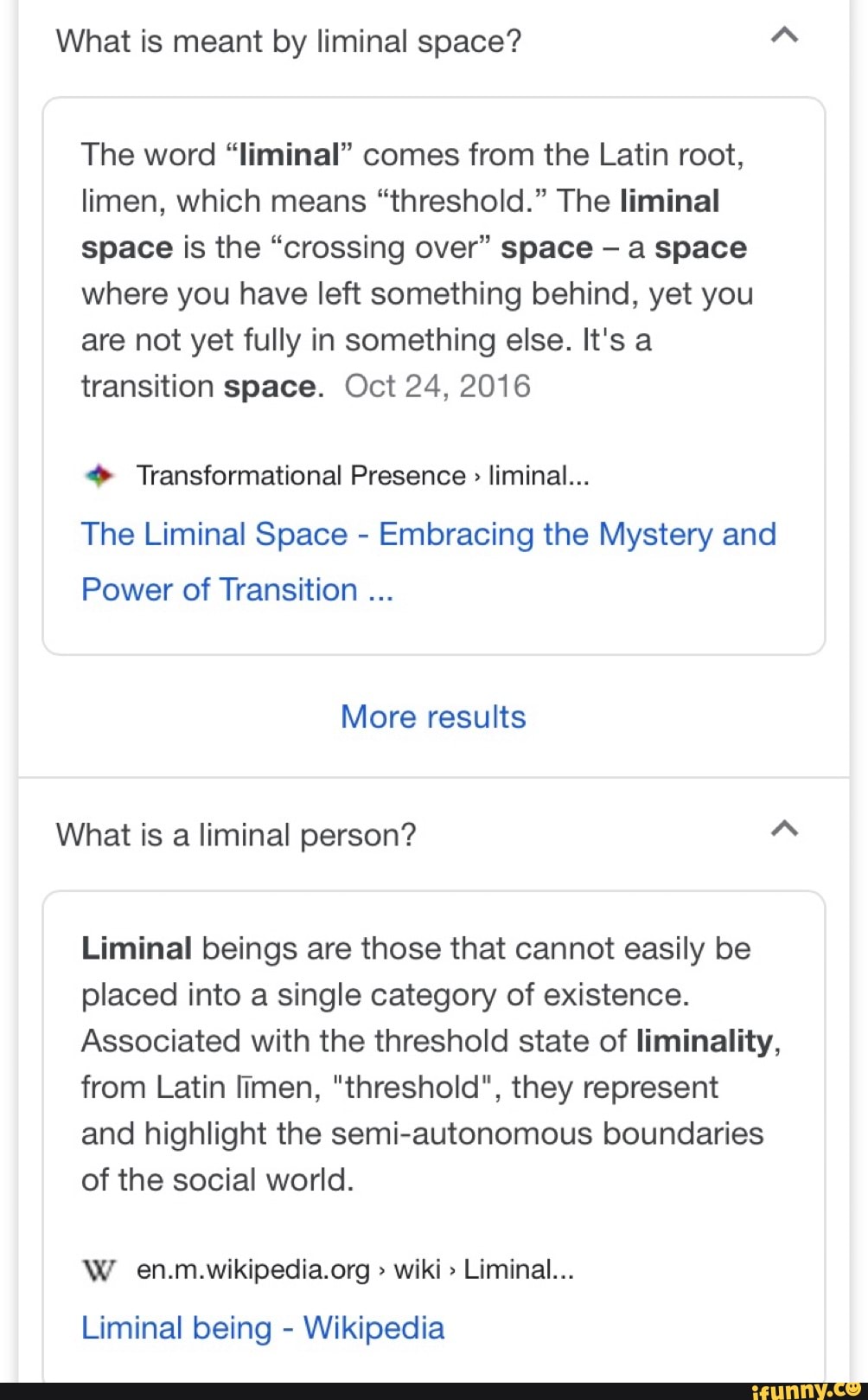 What is meant by liminal space? The word "liminal" comes from the Latin ...