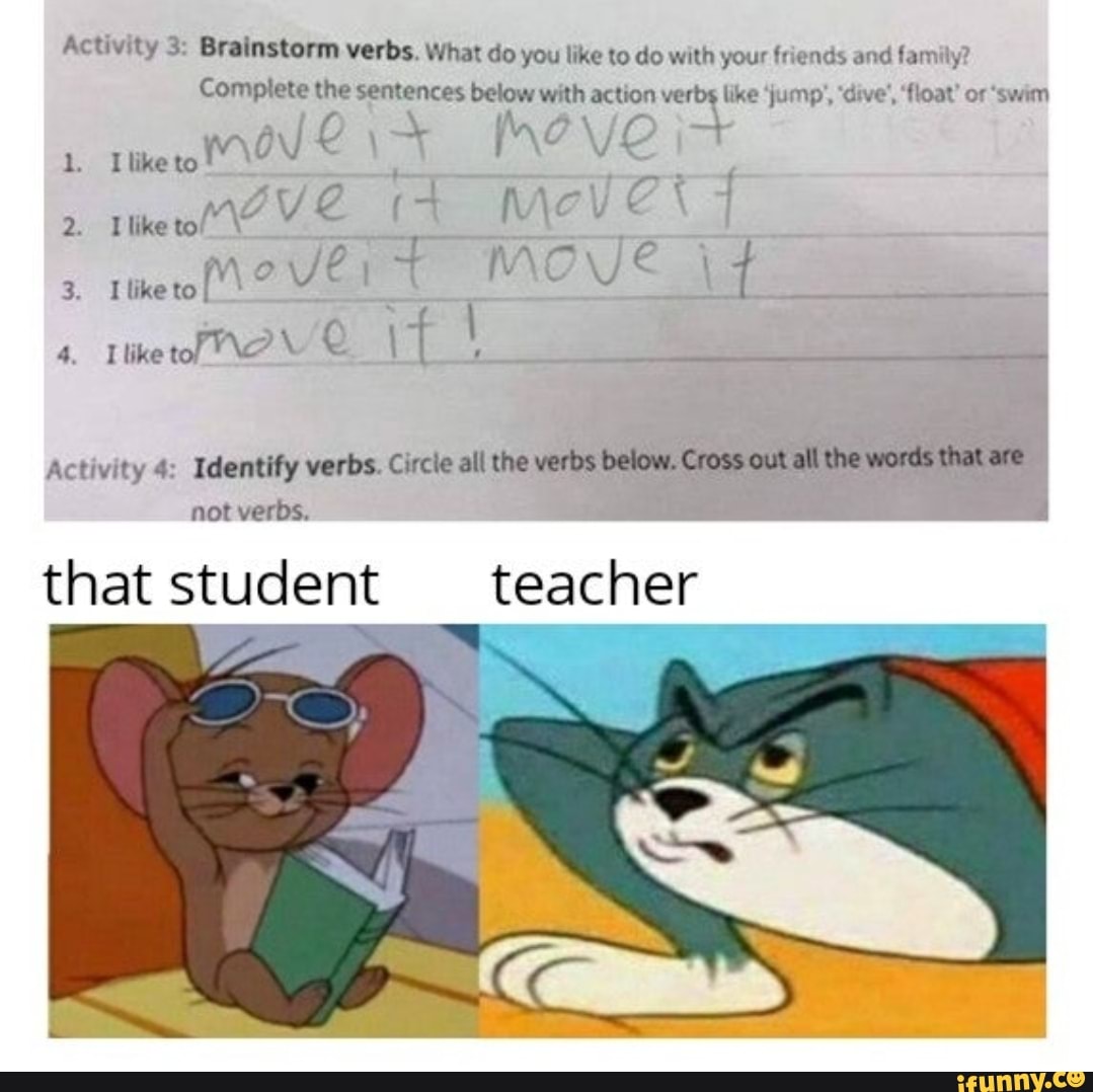 Activity 3: Brainstorm verbs. What do you like to do with your friends ...