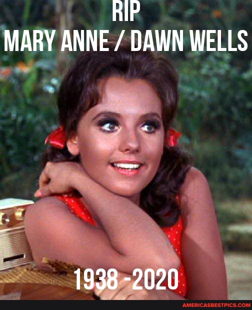 RIP Mary Anne / Dawn Wells. - RIP MARY ANNE/ DAWN WELLS 1938 - America’s best pics and videos