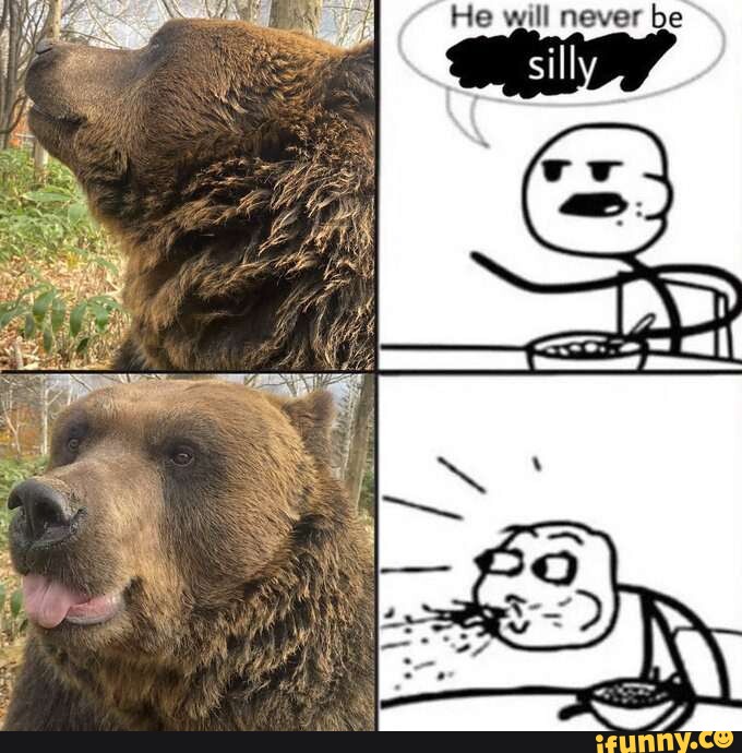 He will never be sill - iFunny