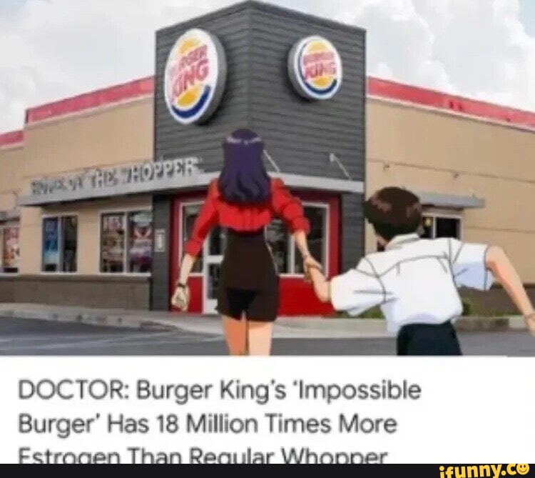 DOCTOR: Burger King's 'Impossible Burger' Has 18 Million Times More Fetrnmen Than Reniilar ...