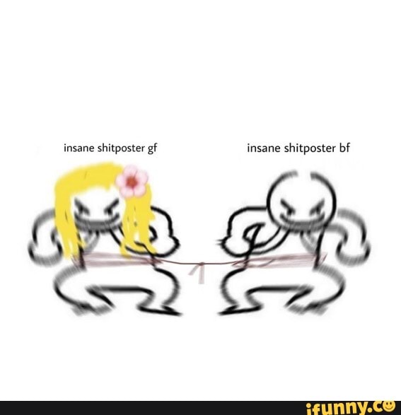 Insane shitposter gf insane shitposter bf SS - iFunny