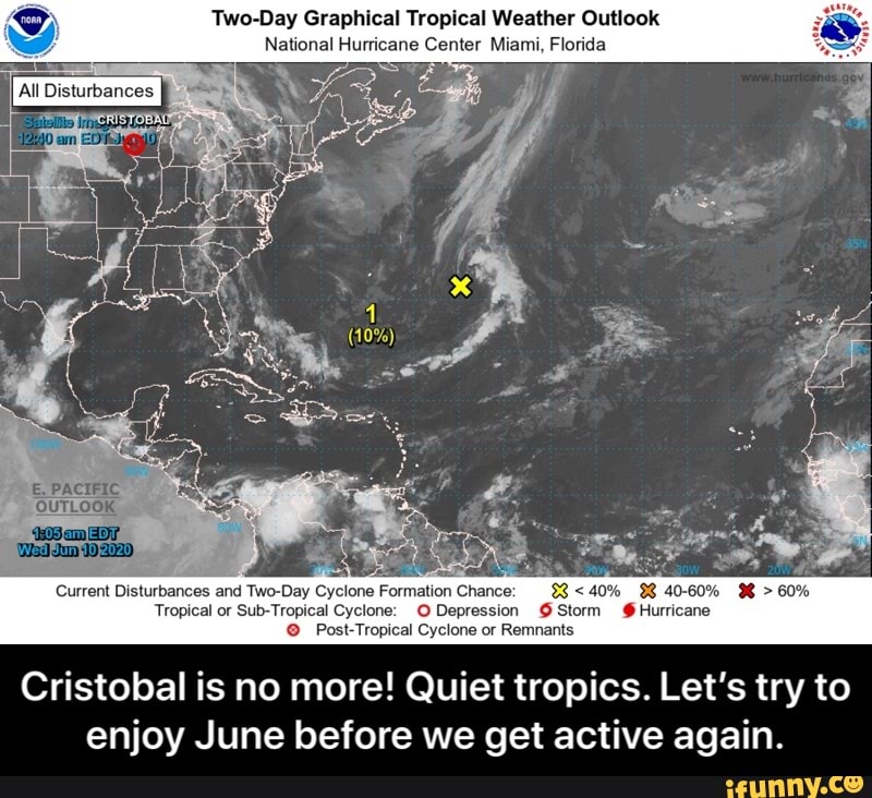 Two-Day Graphical Tropical Weather Outlook National Hurricane Center ...