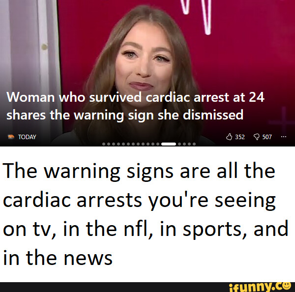 Woman who survived cardiac arrest at 24 shares the warning sign she ...