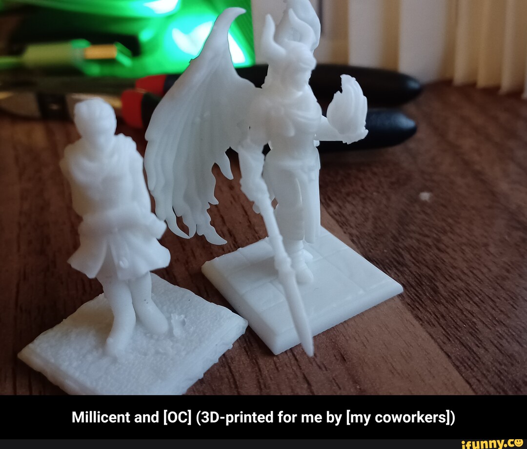 Millicent and [OC] (3D-printed for me by [my coworkers]) - Millicent ...