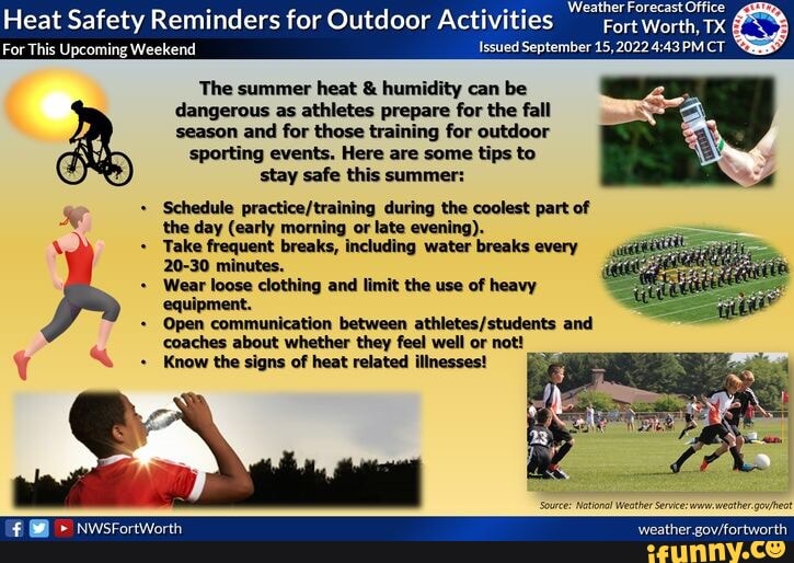 Weather Forecast Offi at Safety Reminders for Outdoor Activities Fort ...