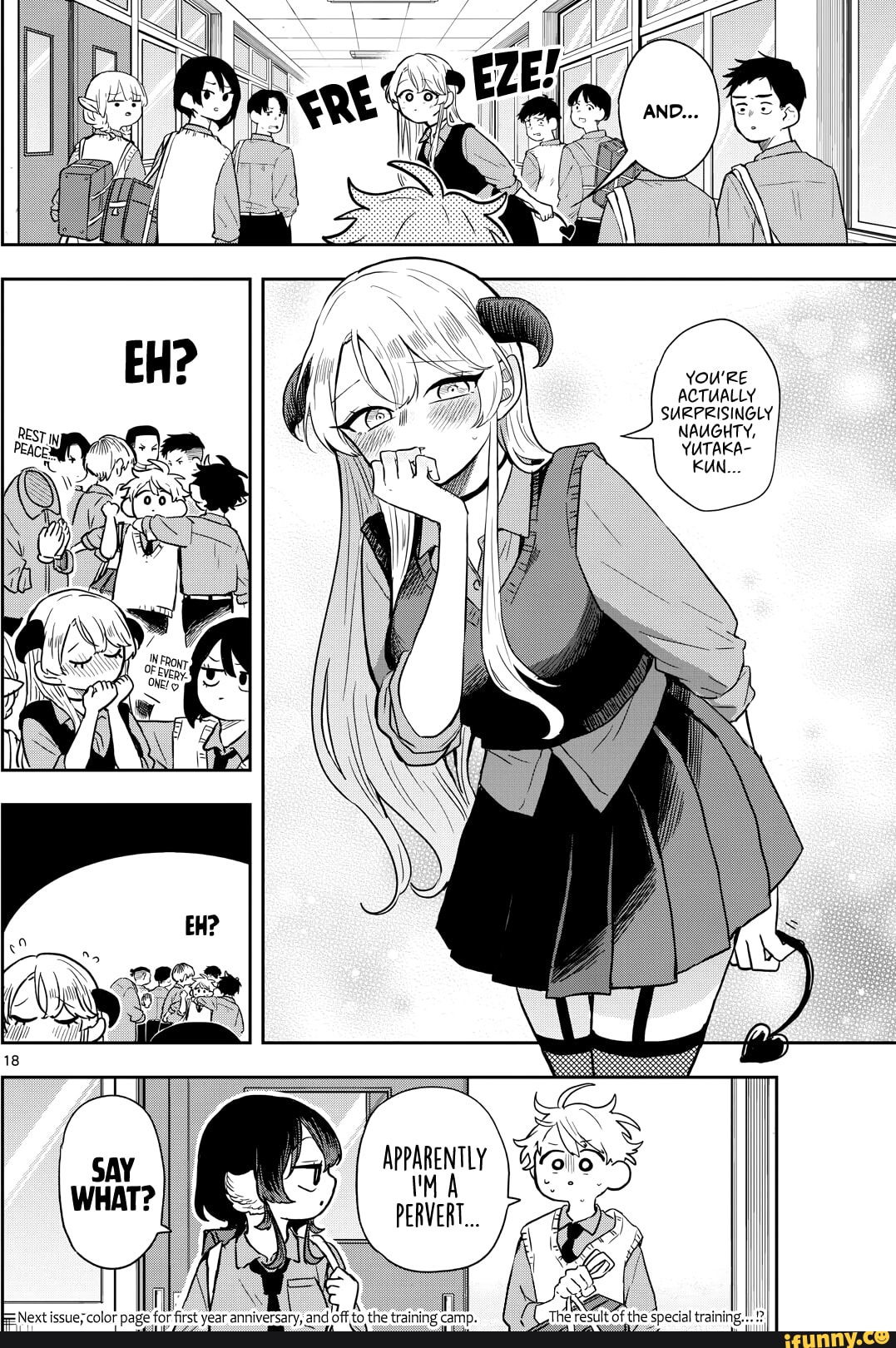 APPARENTLY MA PERVERT... lext paj rst year anniversary, and Off t - iFunny