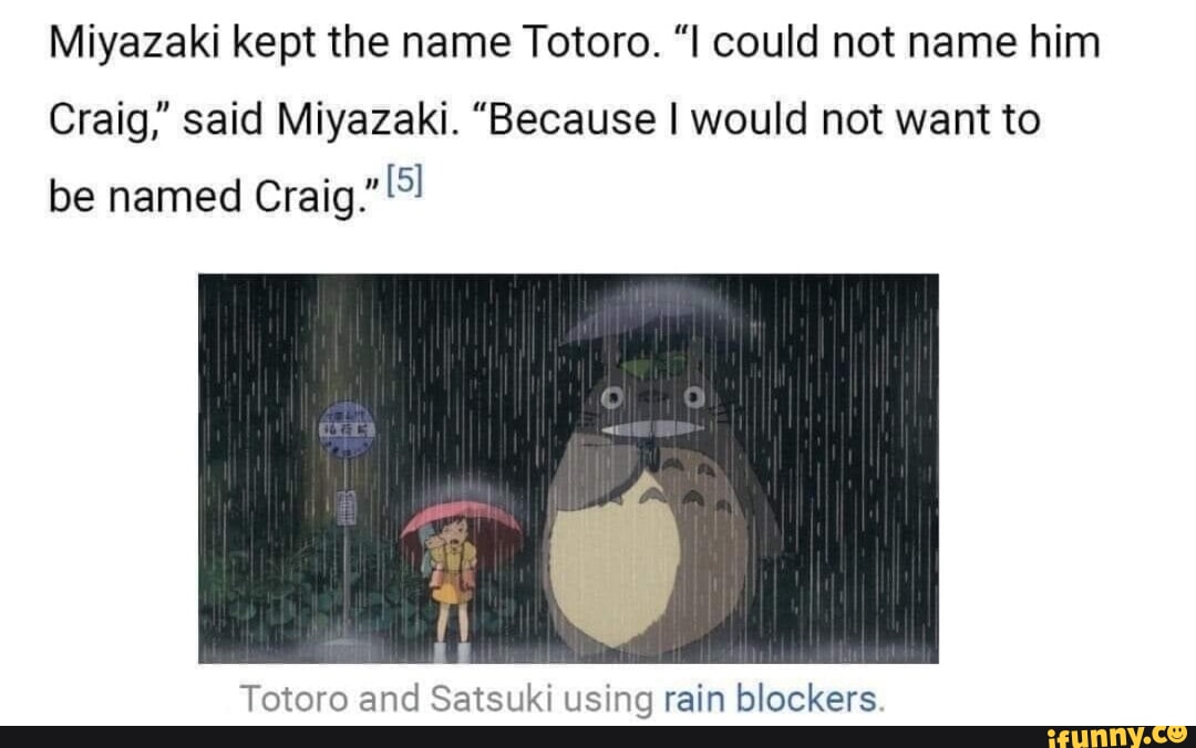 My Neighbor Totoro memes memes. The best memes on iFunny