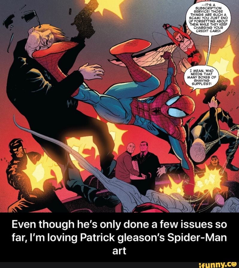 At Even though he's only done a few issues so far, I'm loving Patrick ...