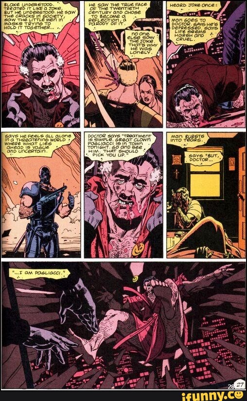 Watchmen Comedian Mask