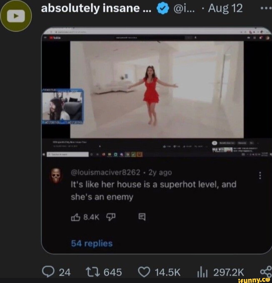 C) absolutely insane... @ @i... -Aug12 It's like her house is a ...