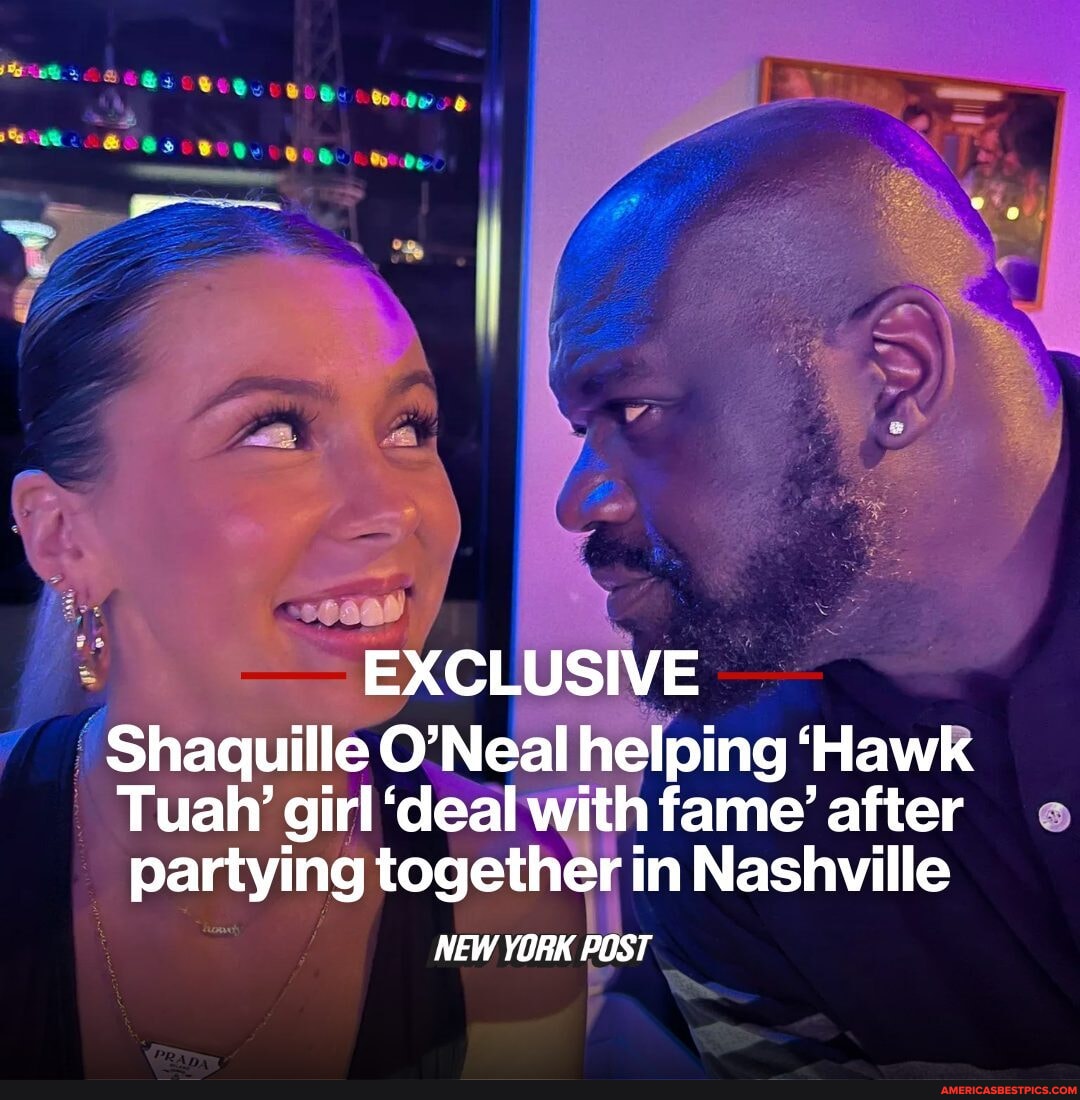 @Shaq is helping #HawkTuah girl #HaileyWelch learn how to navigate her ...