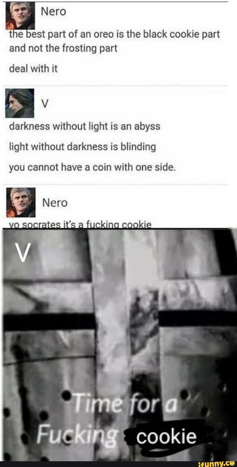 Ka Nero the best part of an oreo is the black cookie part and not the ...